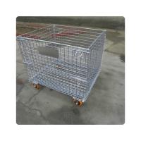 China Provide Sample Welded Metal Cage for Warehouse Storage Equipment Pallet Technique for sale