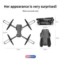 China Drone E99 PRO HD Dual Camera Rc Helicopter Folding Quadcopter WiFi Image Transfer Drone for sale