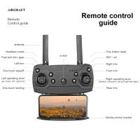 China Drone E99 PRO HD Dual Camera Rc Helicopter Folding Quadcopter WiFi Image Transfer Drone for sale
