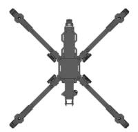 China 15 Inch Carbon Fiber FPV UAV Payload 7.5kg With Thermal Imaging Camera Racing FPV Drone for sale