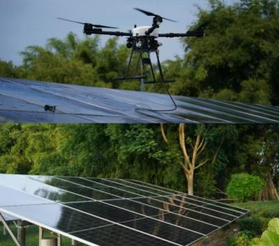China ZAi-MX15 Solar Panel High-voltage Cleaning Drone for High Building Wall Window Cleaning Solutions for sale