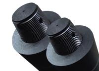 China RP/SHP/HP/UHP 300/450/500/600mm graphite electrode for Iron melting LF EAF and Refining for sale