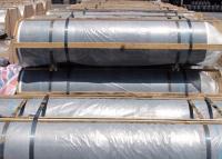 China RP/SHP/HP/UHP 300/450/500/600mm graphite electrode for Iron melting LF EAF and Refining for sale