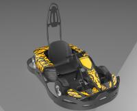 China Cammus High Torque Electric Racing Go Kart with Max Speed 50km/H for sale