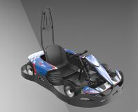 China Adult 3000RPM Electric Racing Go Kart With 4130 CrMo Frame Ride On for sale