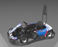 China Racing Electric Karting Pedal Kart Battery Go Karts For Kids Adults Junior for sale