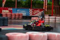 China Go Karting 3000RPM Electric Mini Kart With 4 Wheels Drive Fast Speed for Kids for sale