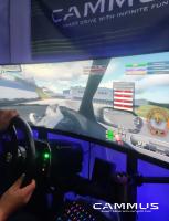 China Auto Game Race Car Simulator Steering Wheel Motion Online For PC for sale