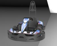 China Pedal Karting Electrical Go Kart For Kids , 750w Adult Mini Go Kart for sale