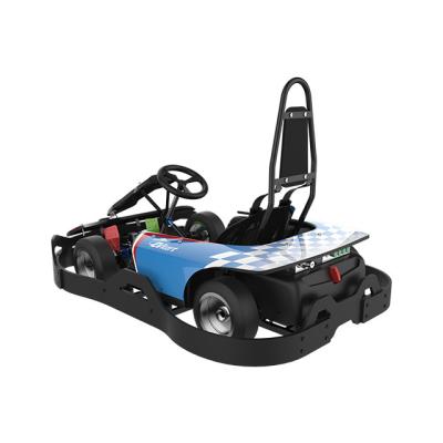 China Indoor 2.54Nm Four Wheel Go Kart 43mm Terrain Clearance Alloy Steel Frame for sale