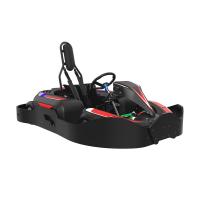 China Black Red 48V Volt Junior Racing Go Kart 135Kg Fast Track Karting for sale