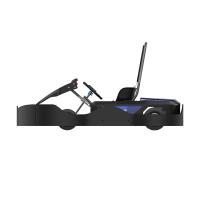 China 30Ah*2 Battery Powered Go Kart 3000RPM Fast Track Indoor Karting for sale