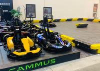 China Entertainment Park Electric Mini Go Kart 3000RPM Seat Adjustable for sale