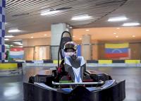 China 4kw Fast Indoor Go Karts 43mm Terrain Clearance Single Motor for sale
