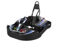 China Green Blue 12Nm Electrical Go Kart With Adjustable Pedal CE for sale