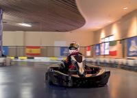 China Collision Proof Mini Racing Go Karts 540w/H Lithium Battery Childs Go Cart for sale