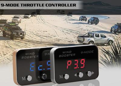 China 2.6 Inch 9 Drive Electronic Throttle Controller Metal Panel Car Throttle Response for sale