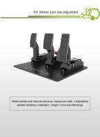China CAMMUS 15Nm Sim Racing Wheel Pedals And Shifter Quick Response for sale