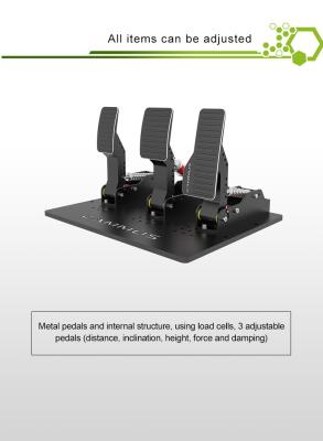 China CAMMUS 15Nm Sim Racing Wheel Pedals And Shifter Quick Response for sale