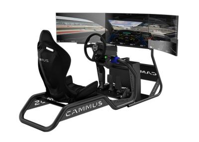 China 3 Screens Esports Racing Simulator 3D 4D APP Adjustable for sale