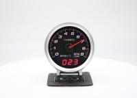 China 52mm Digital Cluster Autometer Turbo Boost Gauge 48MM Thickness for sale