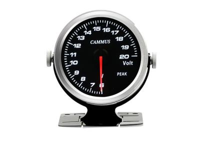 China Red Light Air Pressure Auto Gauge RPM Meter Touch Switching for sale