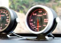China Boost And Oil Pressure Car Gauge Meter OBDII Clear Display for sale