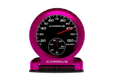 China LCD OBD2 Oil Pressure Gauge Alarm Setting Easy Installation for sale