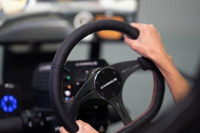 China Servo Motor Sim Racing Simulator With Anodized Aluminum Pedal for sale