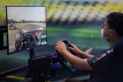 China Ergonomic Driving Sim Cockpit For Playstation 4 Pro for sale