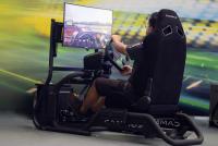 China Cammus Servo Motor PC Car Racing Simulator for sale