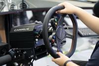 China Cammus Direct Drive Race Game Cockpit With Adjustable Angle Pedal for sale