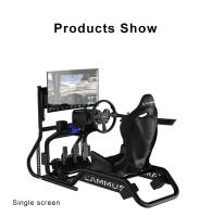 China 180 Degree Steering Cammus F1 Car Racing Simulator Cockpit for sale