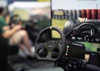 China Cammus Servo Motor Manual Steering Wheel PC Game Driving Simulator for sale