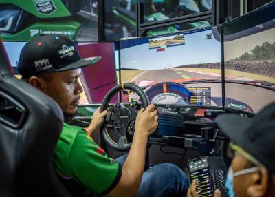 China 15Nm Servo Motor Direct Drive Car Racing Game Simulator for sale