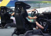 China Servo Motor Car Racing Simulator Cockpit With Concave Clutch Design for sale