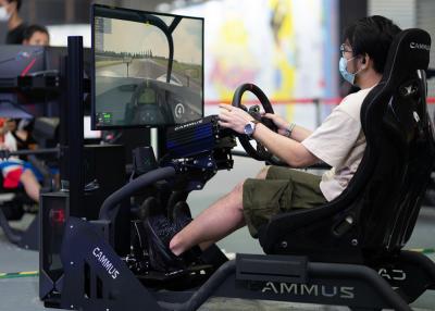 China 15Nm Ergonomic Servo Direct Drive Sim Racing Simulator For Amusement Park for sale