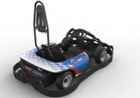 China Servo Motor 28km/h 48V Electrical Go Kart For Adults for sale