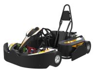China 4130CrMo Steel Frame Fast Go Karts with APP adjustment control for sale
