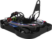 China 690mm Wheel Base Kids Electric Go Kart 28km/h With 600W Motor for sale