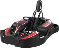 China 4130CrMo Steel Frame Kids Battery Powered Go Kart 75km/h With Remote Control for sale