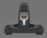 China Kids Racing Electrical Go Kart Indoor 70km/H Alloy Steel Frame 48Nm for sale