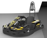 China CE Professional Electric Racing Gokart With Max 75km/h for sale