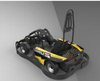 China OEM 2 Seater Adult Go Carts With Lock Adjustment Pedal for sale