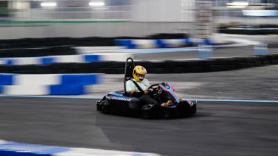 China 40km/h Electric Go Kart Terrain Clearance 43mm For Children / Adult for sale