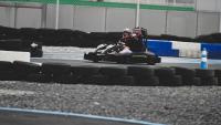 China Remote Control Gears Electrical Go Kart Outdoor 43mm Terrain Clearance for sale