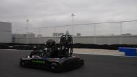 China Kids Adults 50Ah Racing Electric Powered Go Kart Belt Differential Drive 80km/h for sale