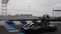 China Kids Adults 50Ah Racing Electric Powered Go Kart Belt Differential Drive 80km/h for sale