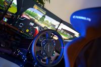 China Amusement Park Racing Arcade Machine 15Nm PC Gaming Rig Simulator for sale