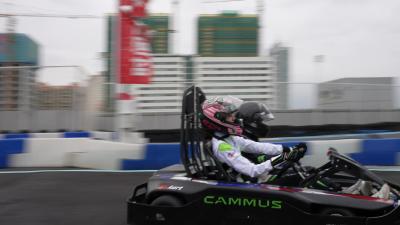 China Front Rear Hydraulic Disc Brake EV Go Kart For Competition Racing for sale